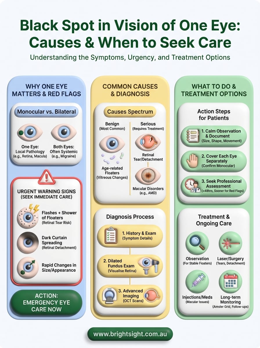 Black Spot in Vision of One Eye: Causes & When to Seek Care - Bright ...