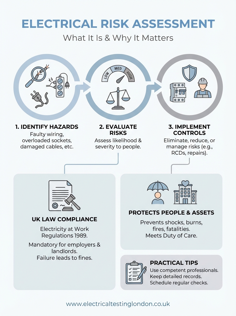 What Is Electrical Risk Assessment? Steps, Examples, UK Law ...