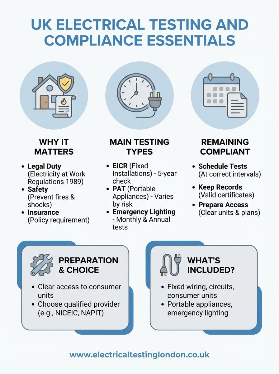 What Is Electrical Testing and Compliance? UK Essentials | Electrical ...