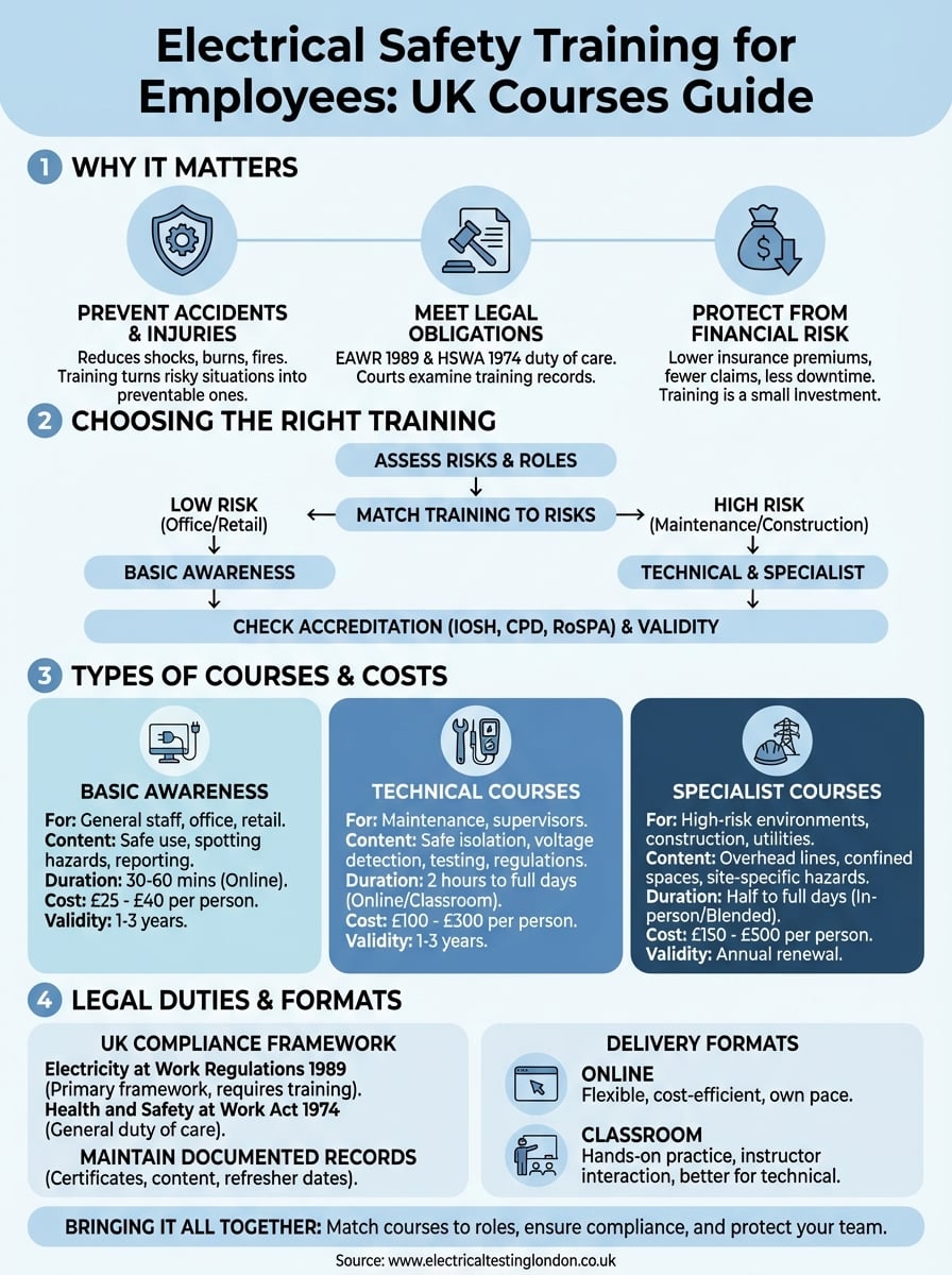 Electrical Safety Training For Employees Uk Courses Guide Electrical