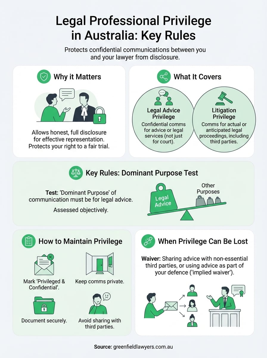 What Is Legal Professional Privilege? Australia’s Key Rules ...