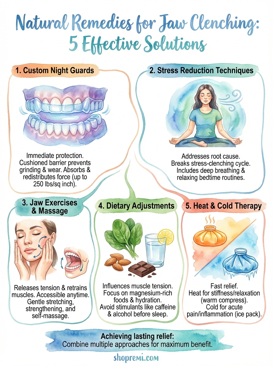 Natural Remedies for Jaw Clenching: 5 Effective Solutions