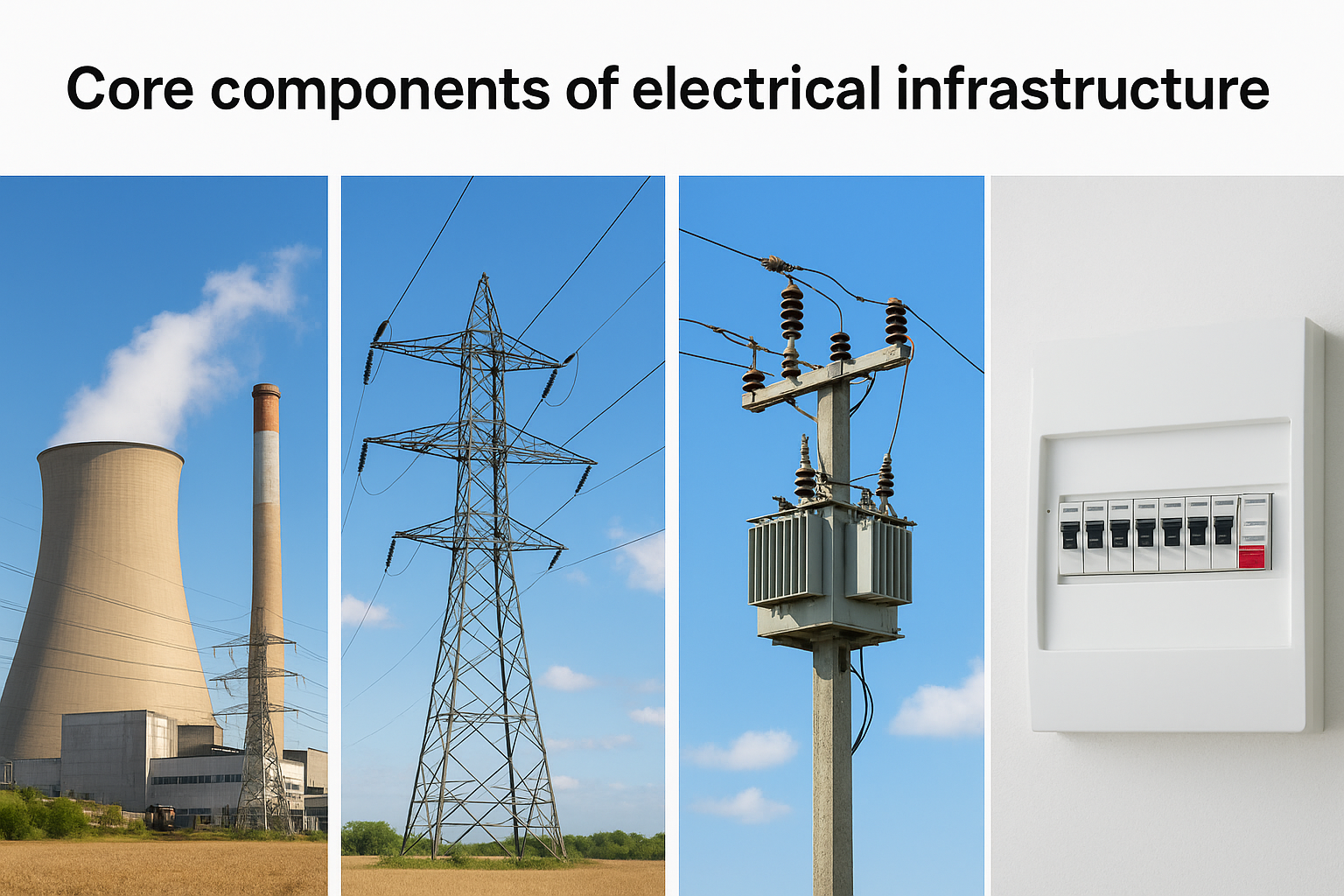 What Is Electrical Infrastructure? Components Of Power Grid ...