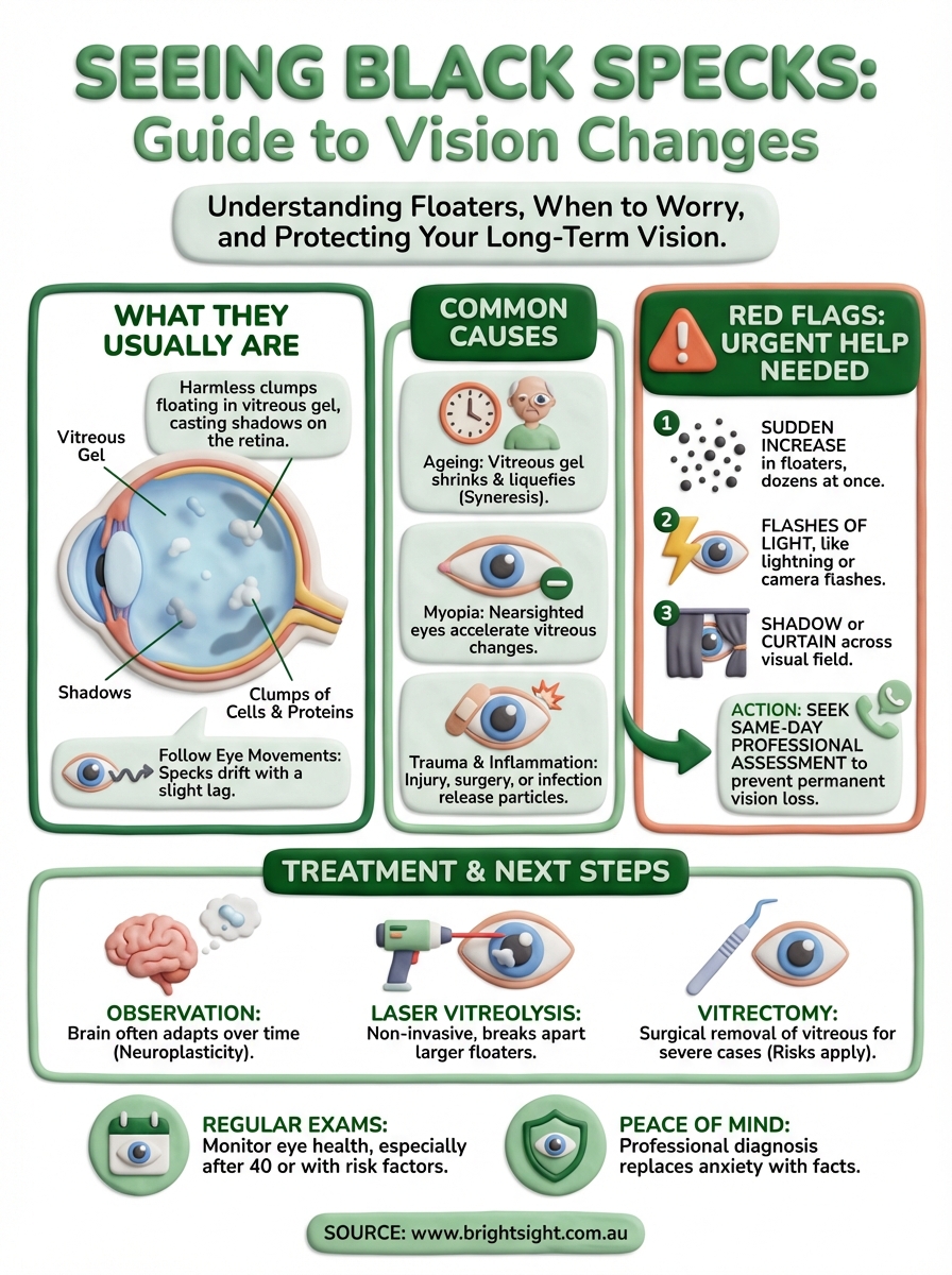 Seeing Black Specks: Causes, When To Worry, And Treatment - Bright ...