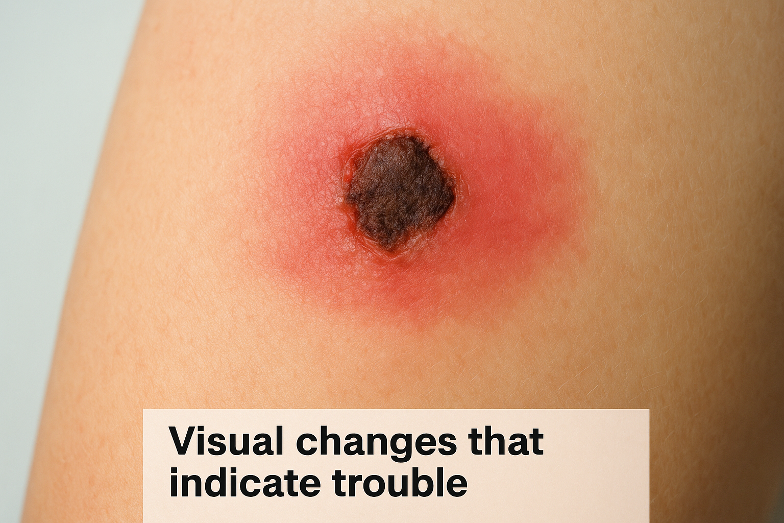How To Tell If a Scab Is Infected: Signs, Photos, And Care ...
