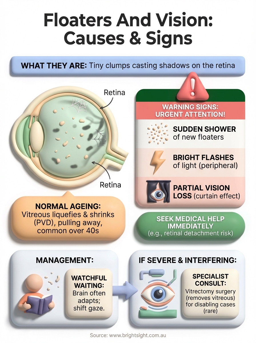 Floaters And Vision: Causes, Warning Signs, And Treatment - Bright ...