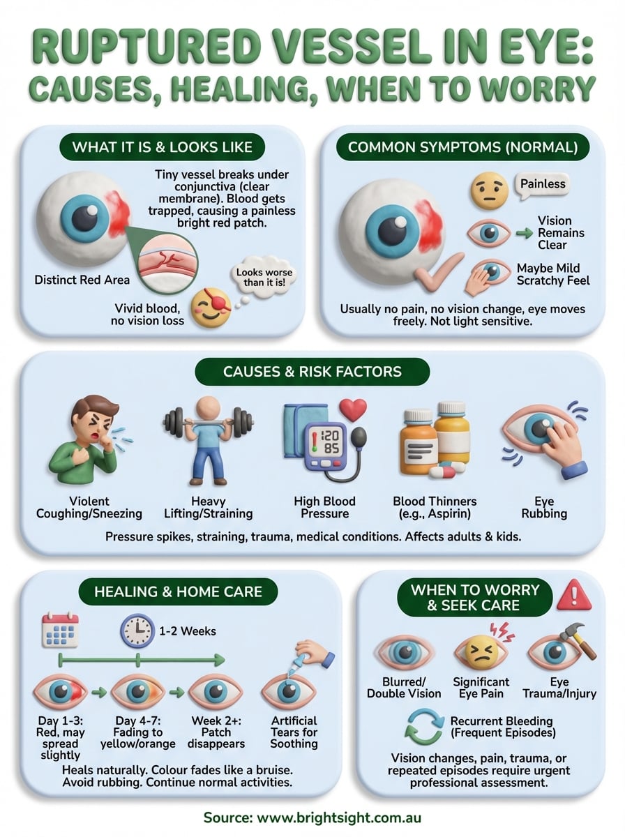 Ruptured Vessel In Eye: Causes, Healing Time, When To Worry - Bright ...