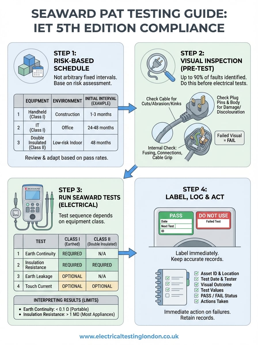 Seaward PAT Testing Guide: How To Test To IET 5th Edition | Electrical ...