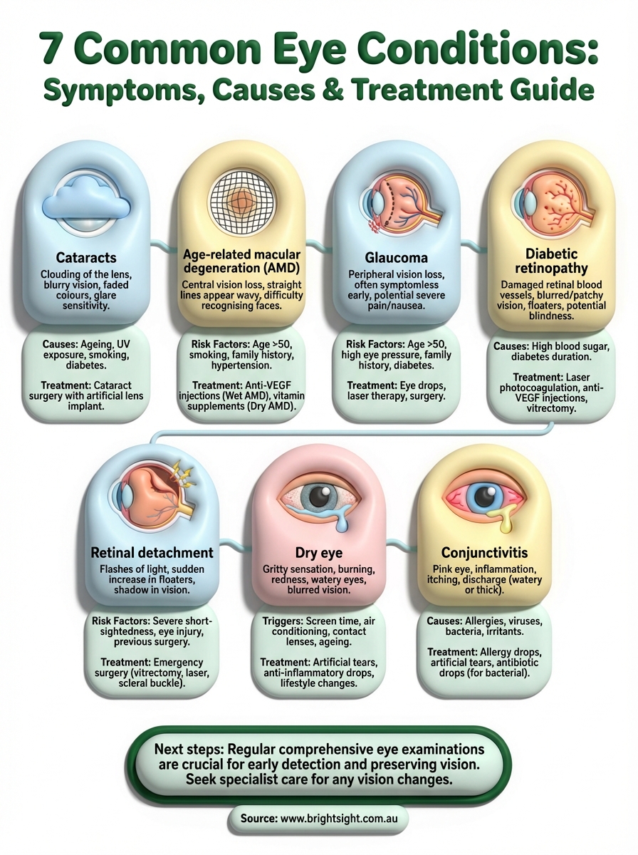 7 Common Eye Conditions: Symptoms, Causes & Treatment Guide - Bright ...