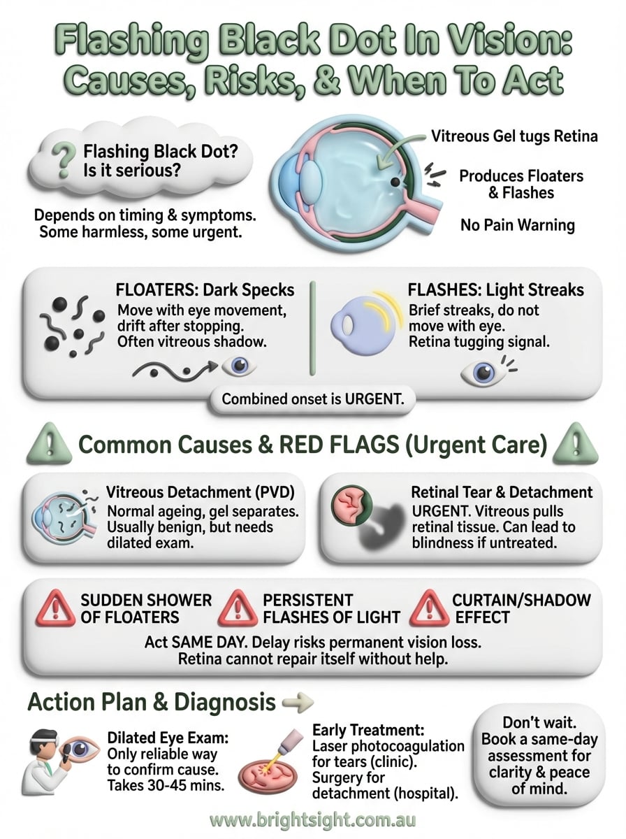 Flashing Black Dot In Vision: Causes, Risks, When To Act - Bright Sight ...