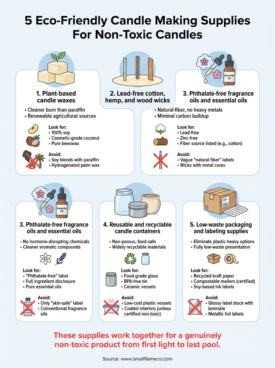 5 Eco Friendly Candle Making Supplies For Non-Toxic Candles – Small ...