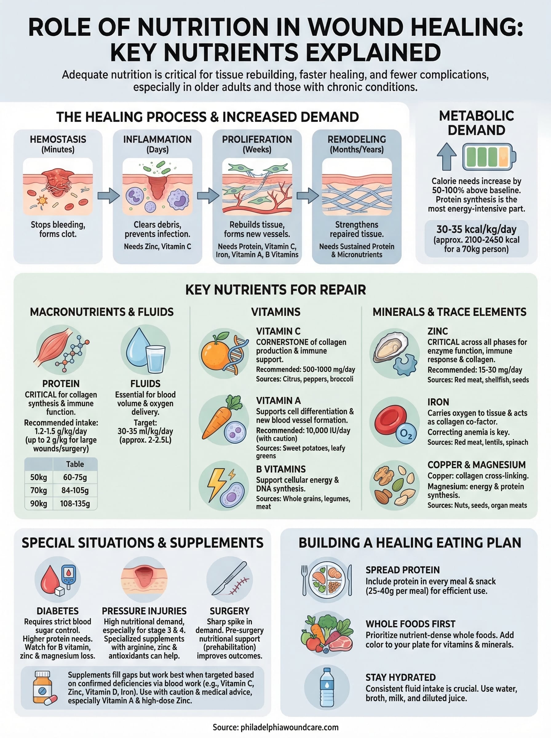 Role Of Nutrition In Wound Healing: Key Nutrients Explained ...
