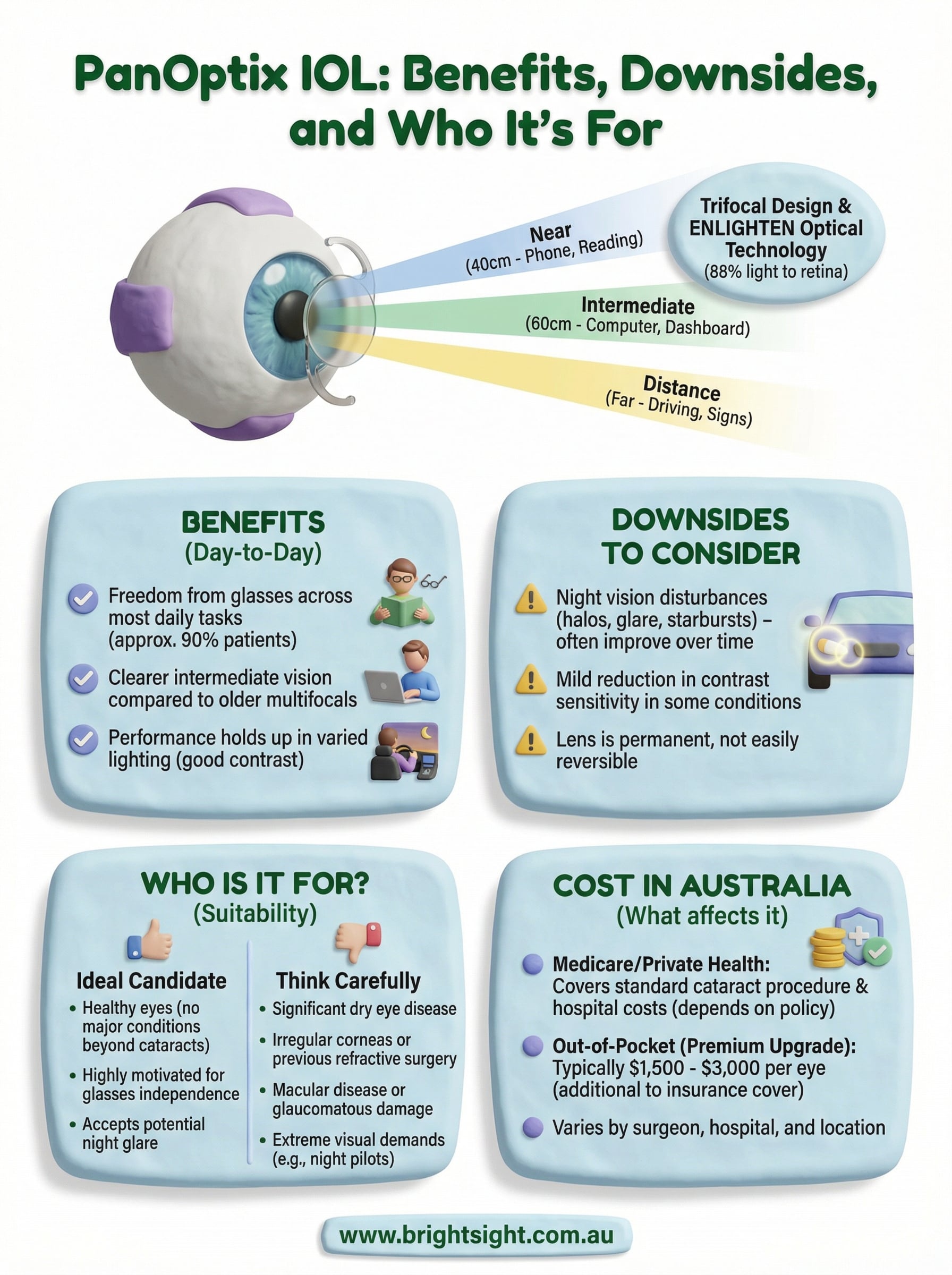 PanOptix IOL: Benefits, Downsides, And Who It’s For - Bright Sight Eye ...
