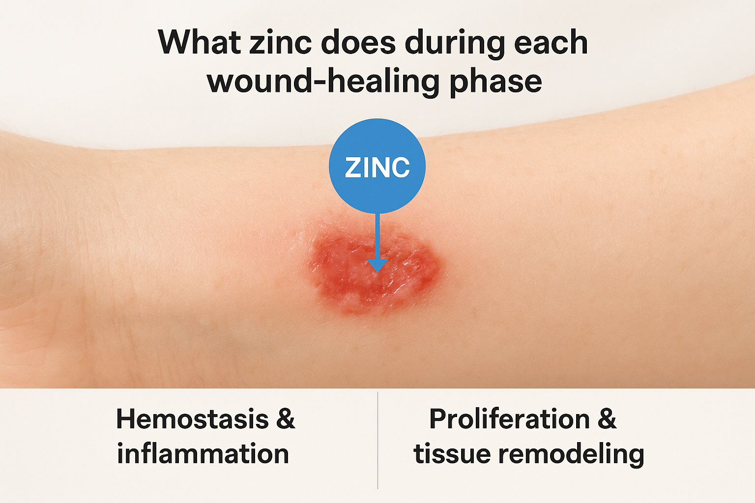 Role Of Zinc In Wound Healing: Oral Vs Topical Evidence - Philadelphia ...