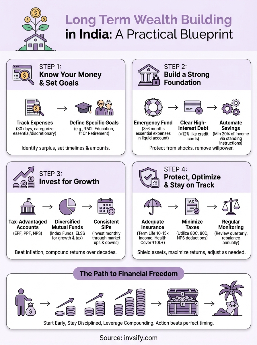 Long Term Wealth Building in India: A Practical Blueprint | Invsify