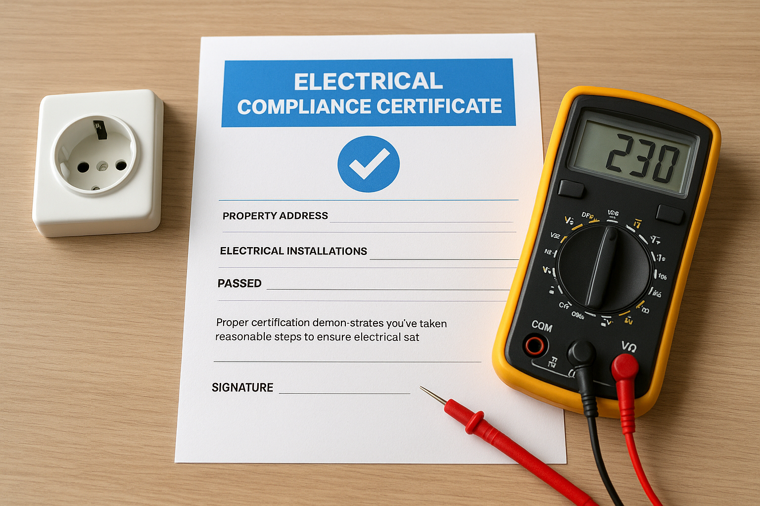 What Are UK Electrical Compliance Certificate Requirements ...