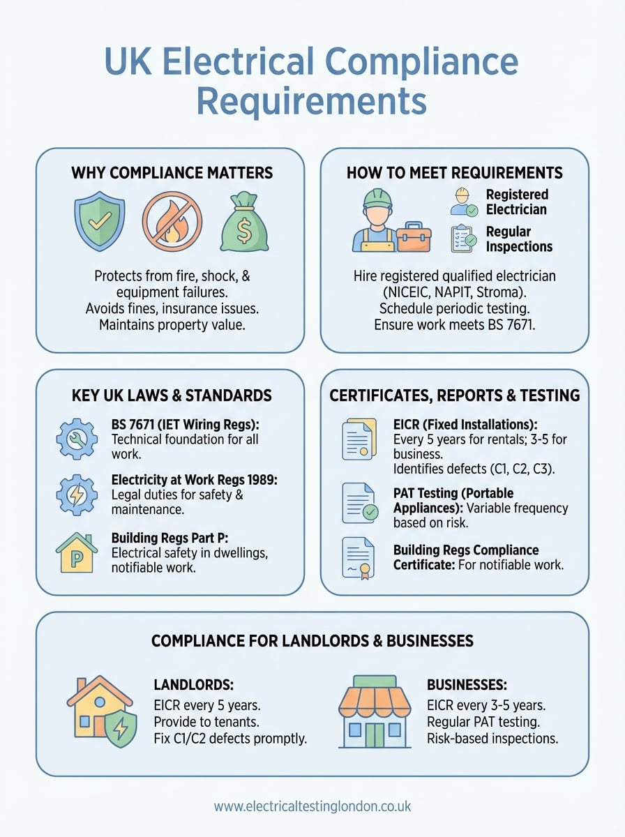 Electrical Compliance Requirements: UK Laws and Standards | Electrical ...