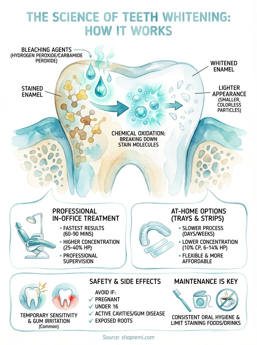 How Does Teeth Whitening Work? Science, Safety, and Options – Remi